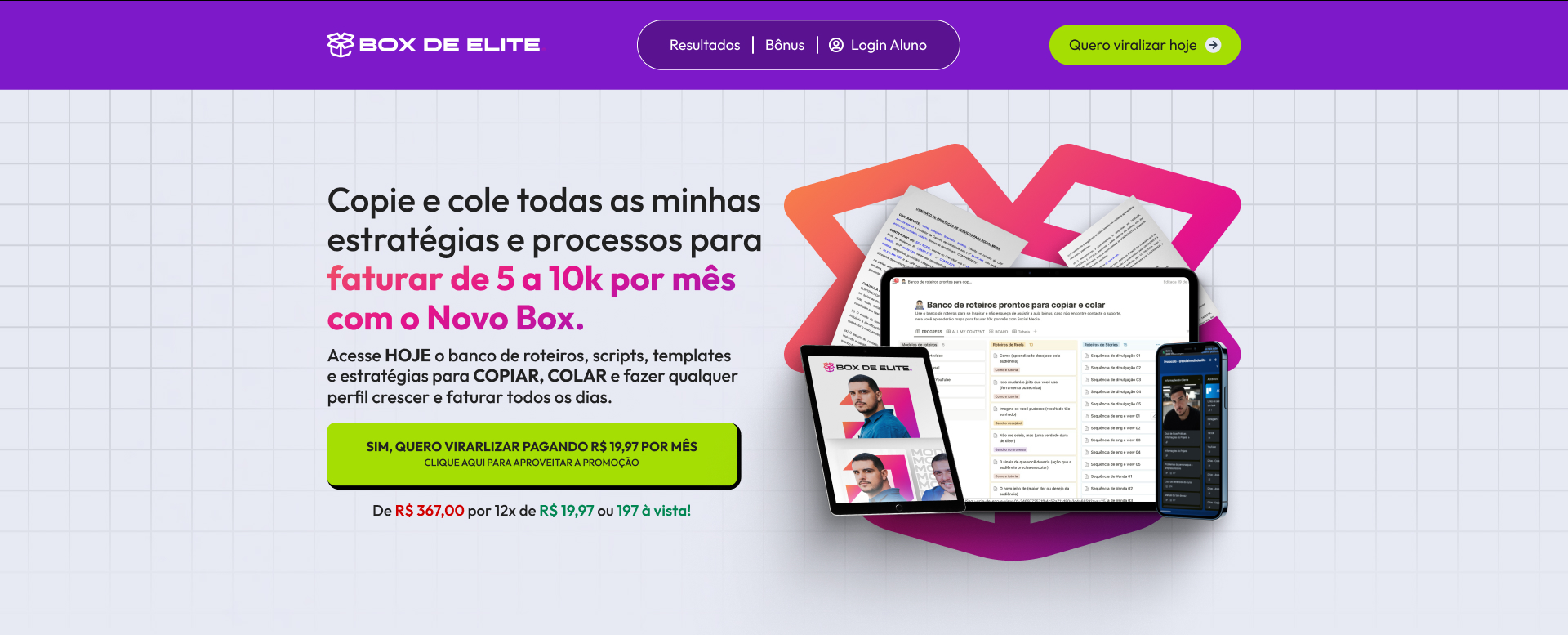 Box de Elite - Valter Azevedo - [ADS] - Social Media de Elite
